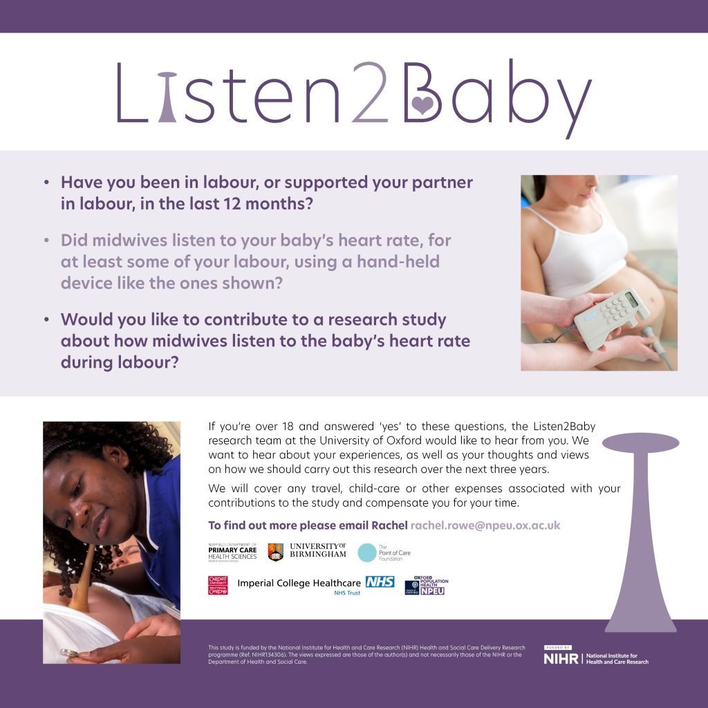Listen 2 Baby Researchers Need You! - Big Birthas